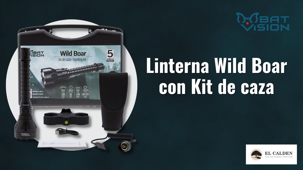 Linterna Wild Boar Kit de Caza de Bat Vision | Iberalia GO! - YouTube