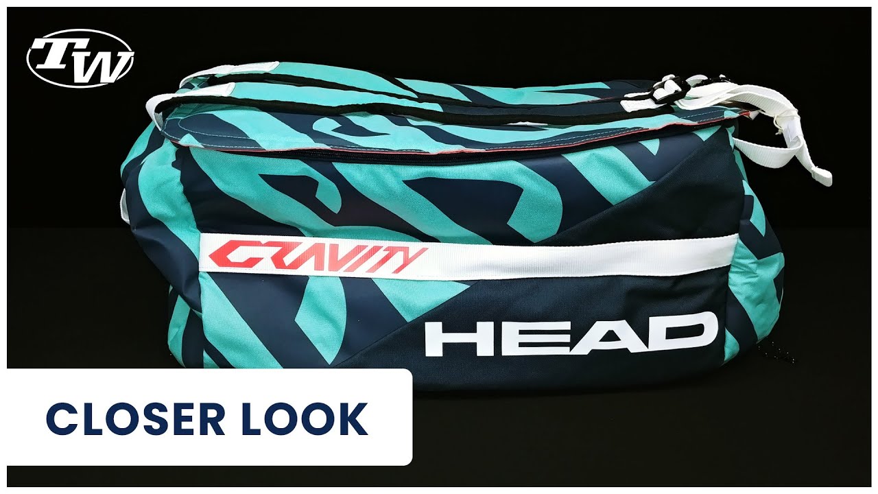 Take a Closer Look at the HEAD Gravity r-PET 6 Pack Sport Tennis Bag ...