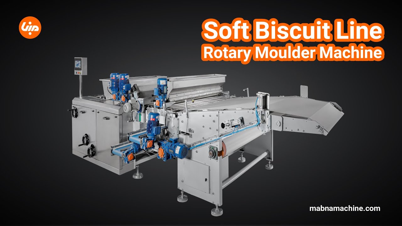 Rotary Moulder (Biscuits Machine) - Mabna Machine - YouTube