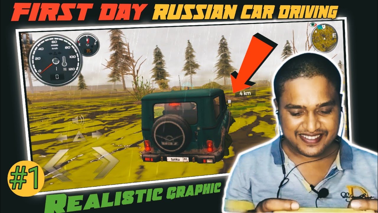 First day 😍 Russian car driving UAZ hunter || Russian car driving UAZ ...