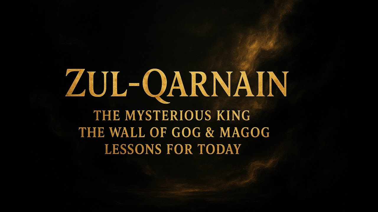 Zul Qarnain - The Mysterious King, The Wall of Gog & Magog, and Lessons ...