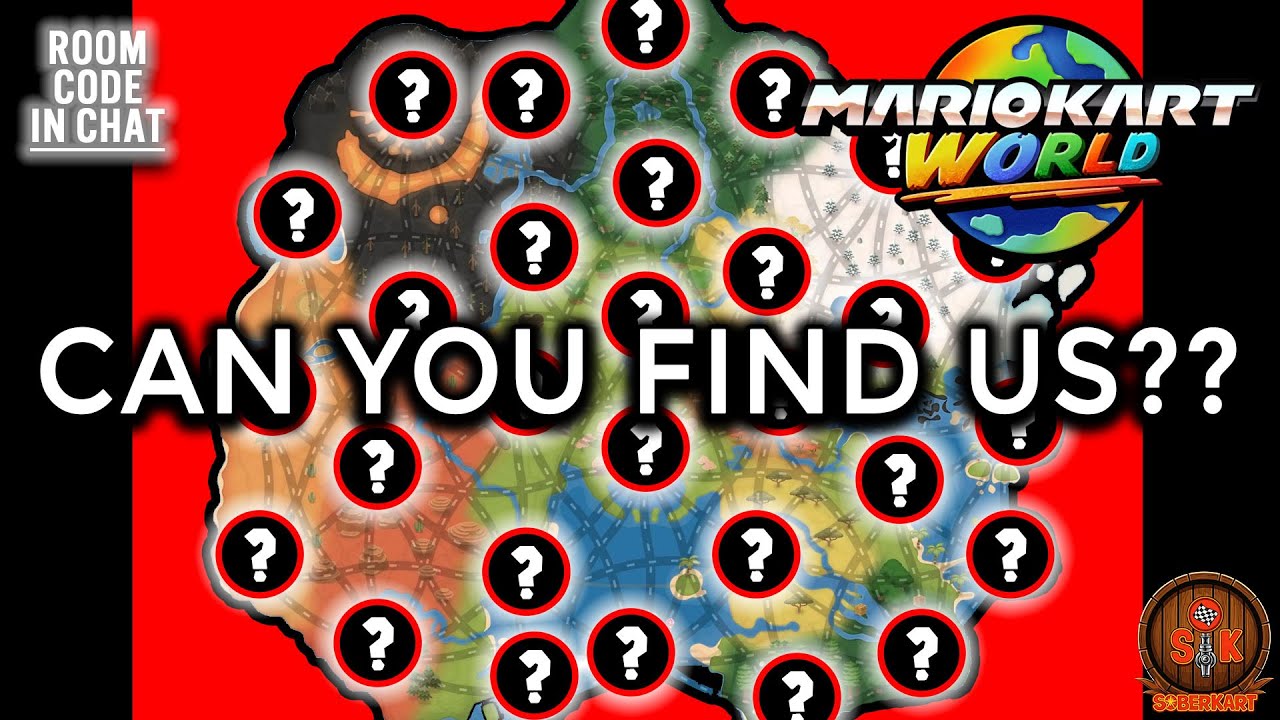 Mario Kart World Open Lobby | Join Us - YouTube