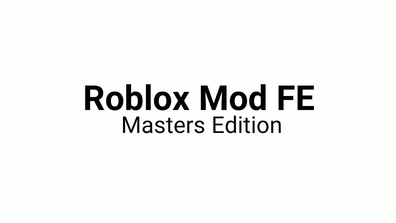 Roblox Admin Mod Menu Masters Edition - Minty - YouTube