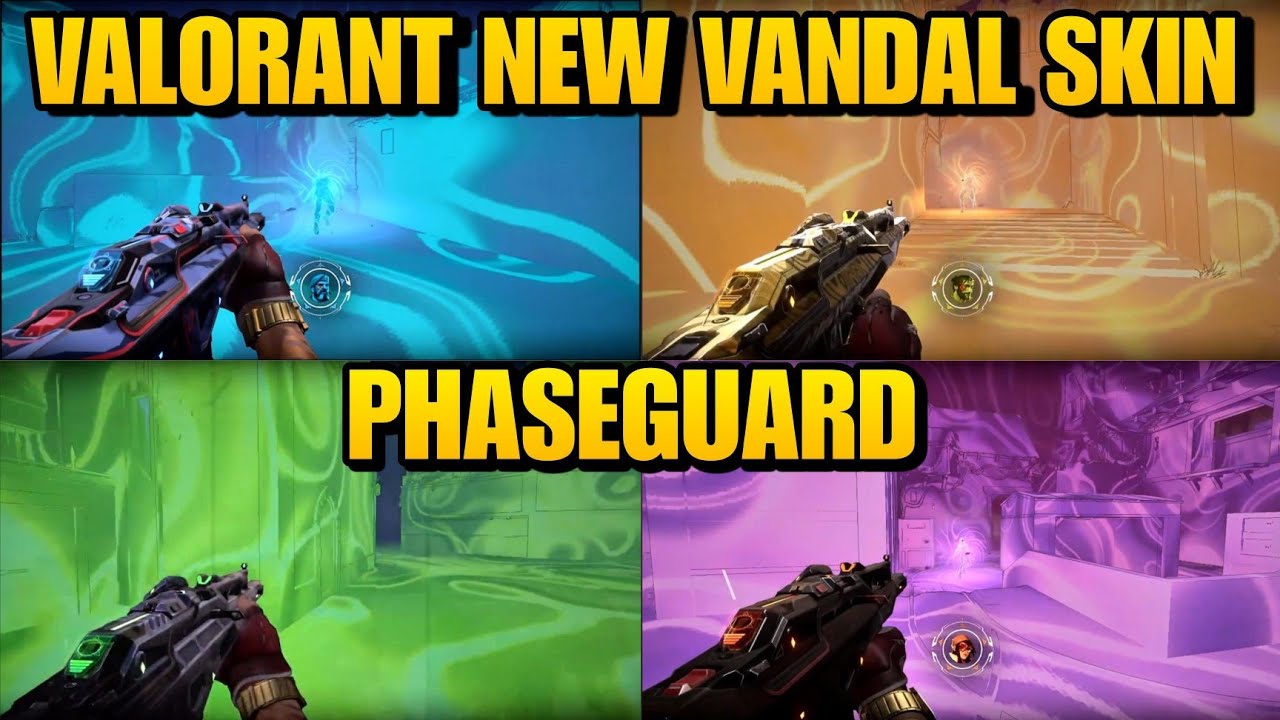 VALORANT New Phaseguard VANDAL SKIN + NEW MAP CORRODE #valorant - YouTube