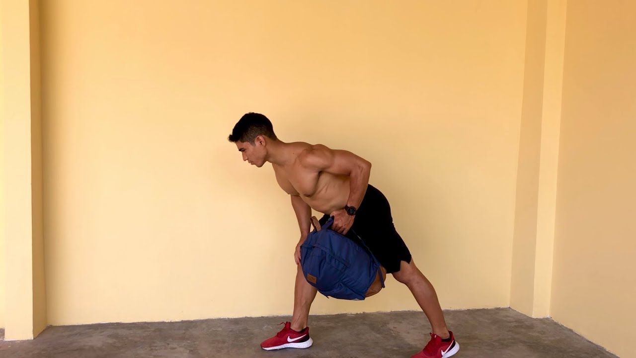 REMADA UNILATERAL COM MOCHILA - TUTORIAL - YouTube