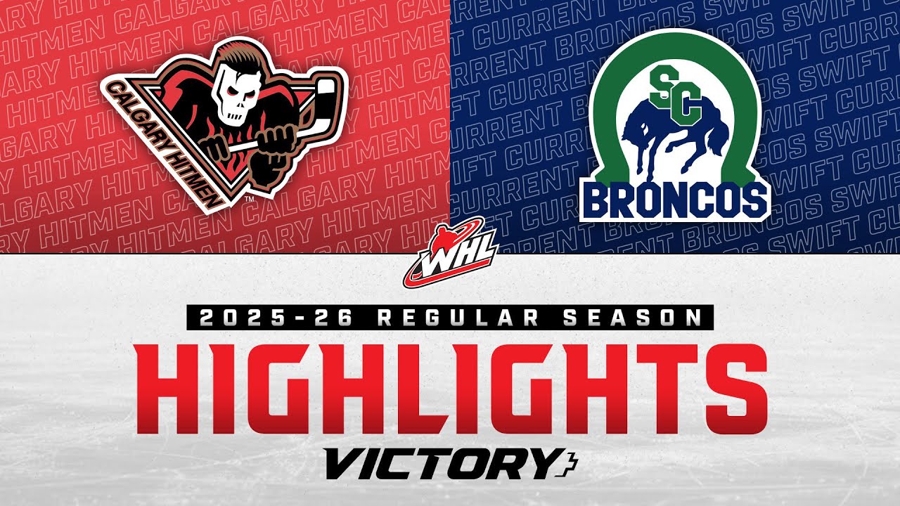 Calgary Hitmen at Swift Current Broncos 11/07 | WHL Highlights 2025-26 ...