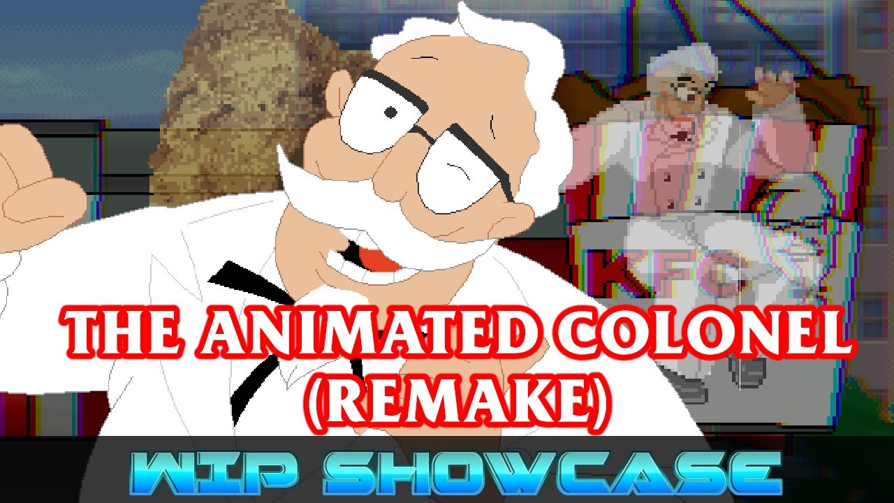 M.U.G.E.N WIP Showcase - The Animated Colonel (Remake) - YouTube