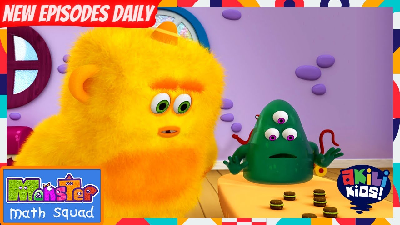 Monster Math Squad | Sally's Special Delivery | Akili Kids! - YouTube