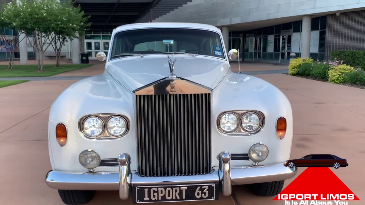 Vintage Rolls Royce | Igport Limos & Trolley Bus Service - YouTube
