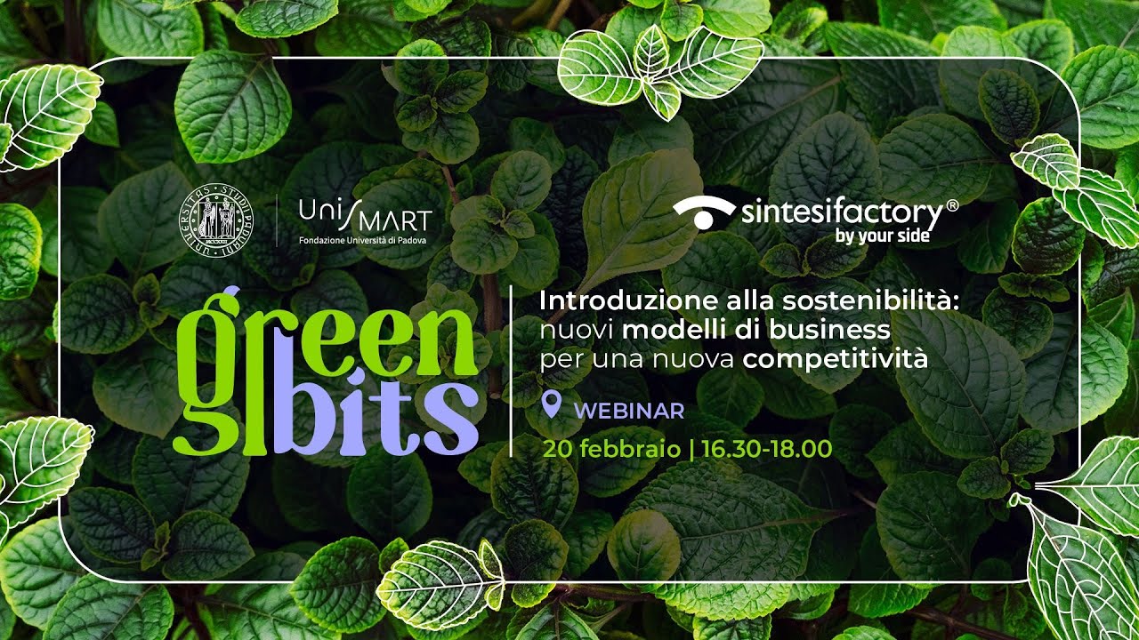 Green Bits – Introduzione alla sostenibilità - YouTube