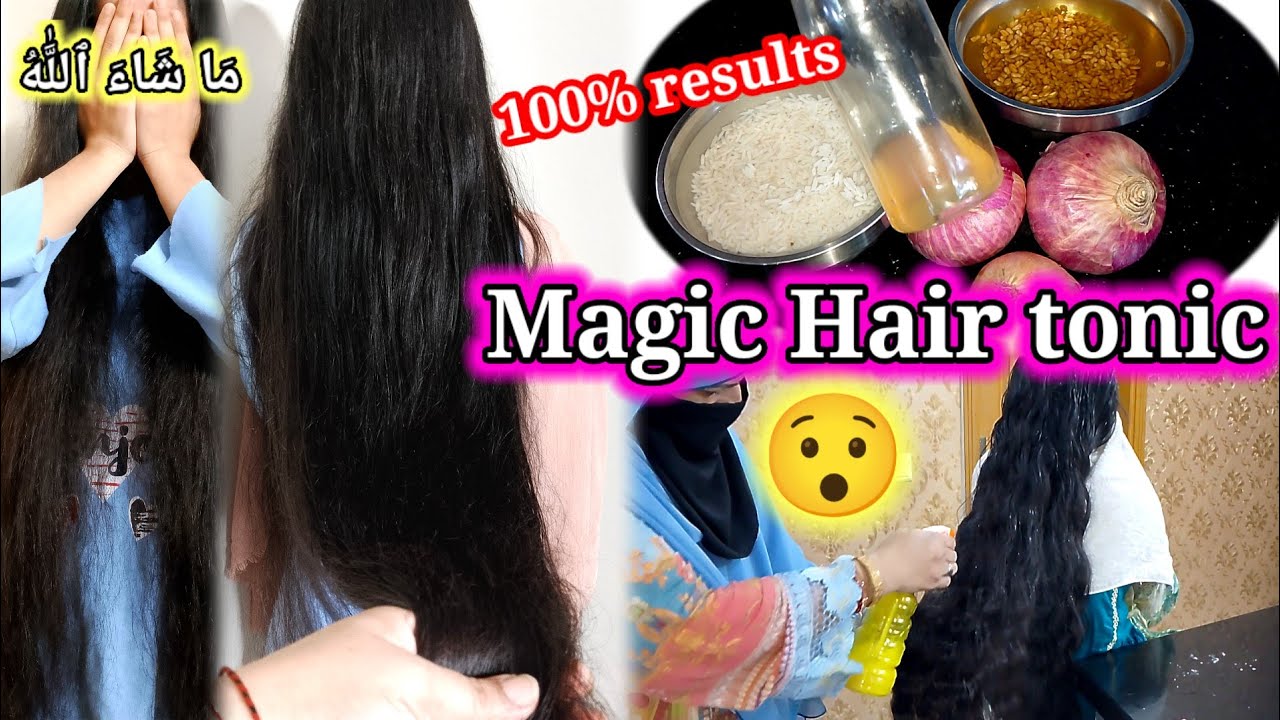 Magic Hair Tonic 😯 | 100% natural | BinteSaeed Kitchen and life - YouTube