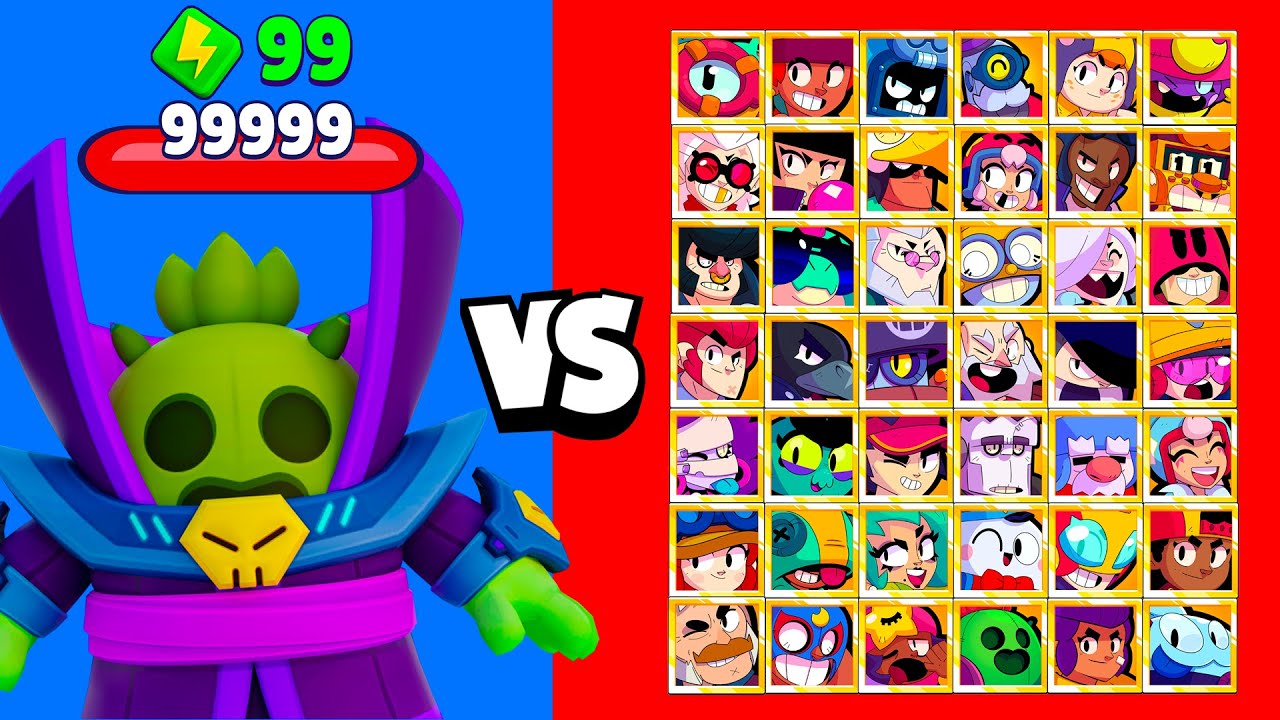 Boss Spike VS All Brawlers | Brawl Stars Battle - YouTube