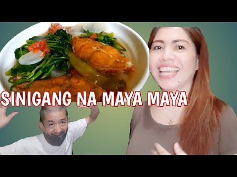 SINIGANG NA MAYA MAYA (Red snapper)| My own version | by Anna and ...