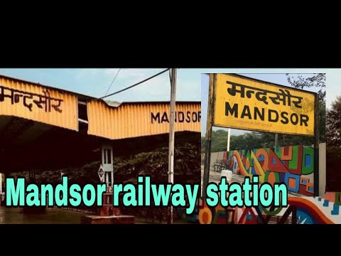 Mandsor railway station detail and information - YouTube