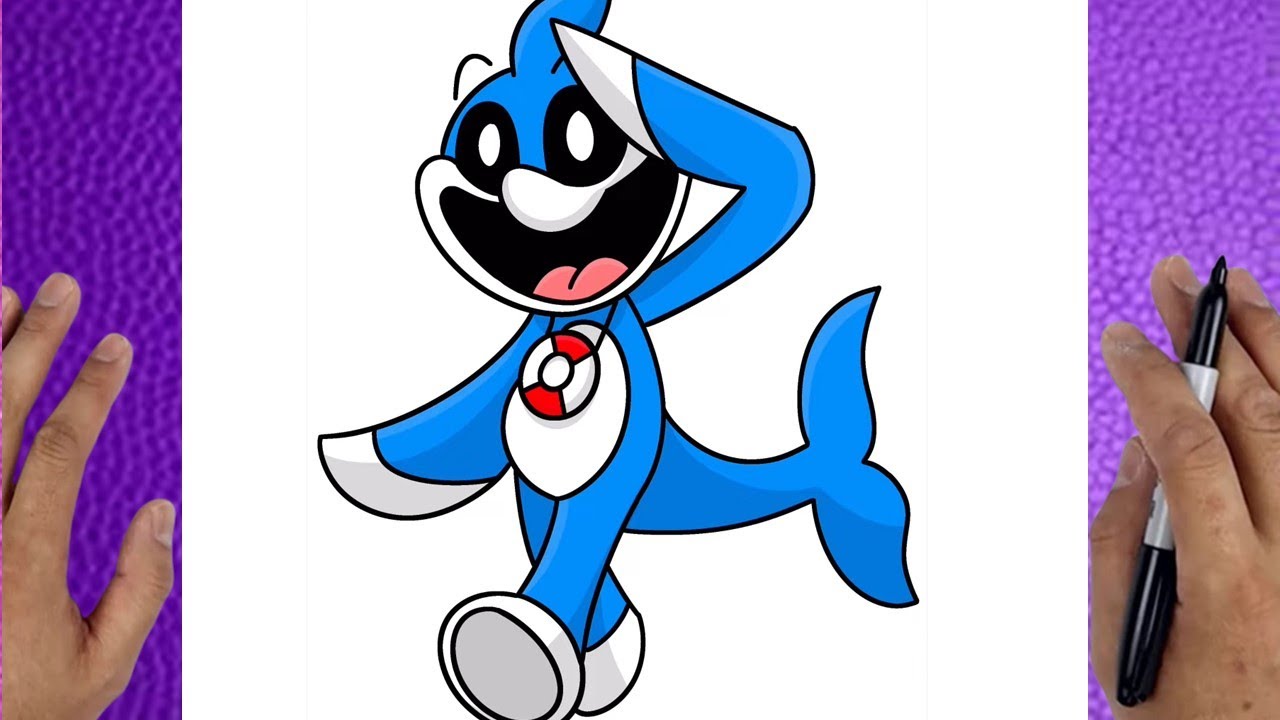 DIY Jolly Jaws: Draw Your Own Smiling Critter from Poppy Playtime 3 ...