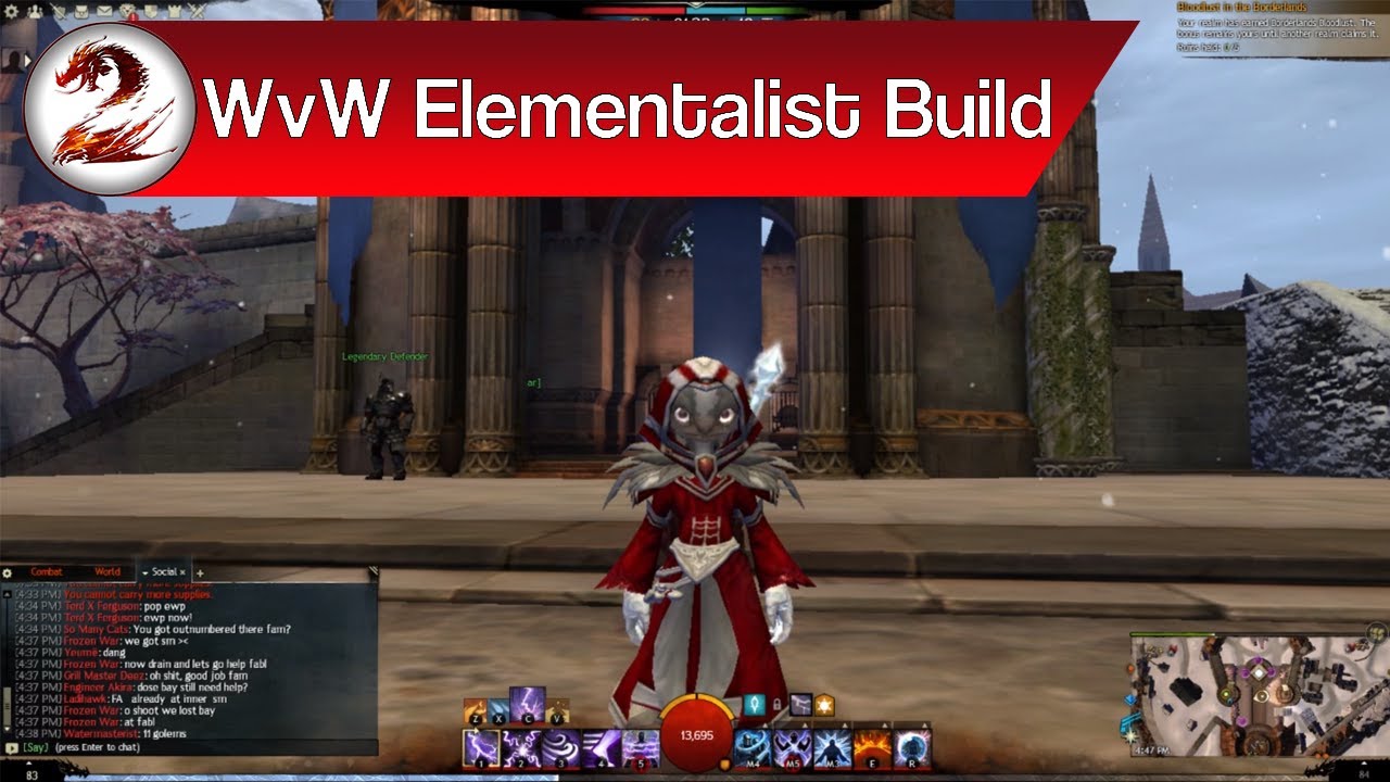 Guild Wars 2: World vs World Elementalist Build | Variants + WvW ...