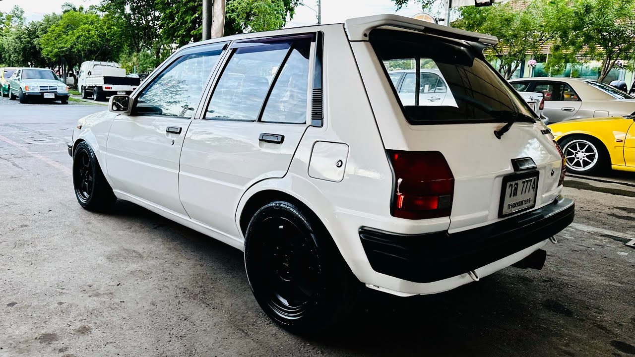 🏆🏆Toyota Starlet 1986 Auto เครื่อง Turbo สวยๆ ภายในสวนสะอาดรถพร้อมใช้ ...