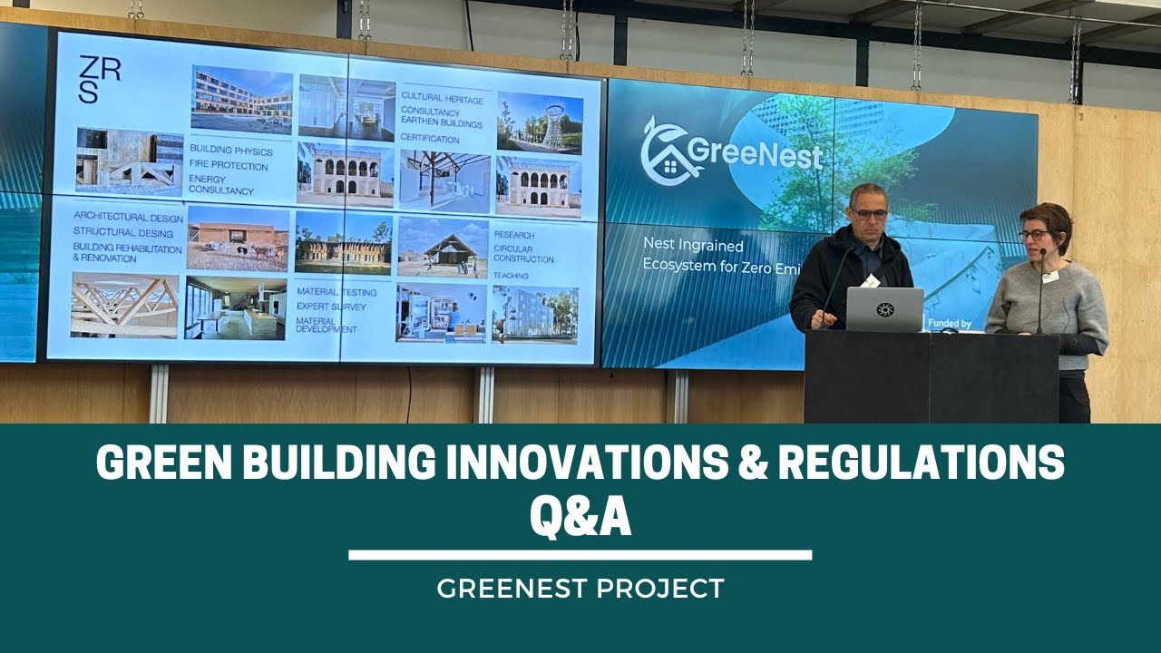 Q&A | Green Building Innovations & Regulations I GreeNest project - YouTube