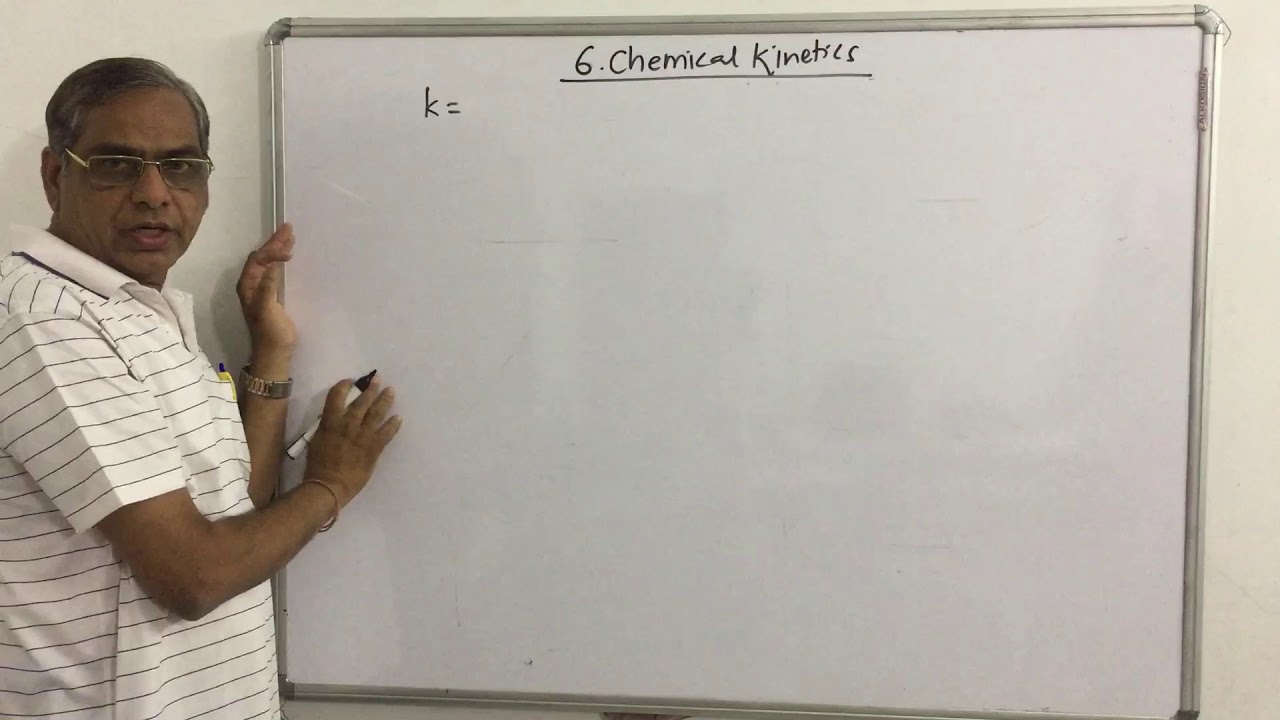 21 CHEMICAL KINETICS : GRAPHICAL REPRESENTATION OF FIRST ORDER REACTION ...