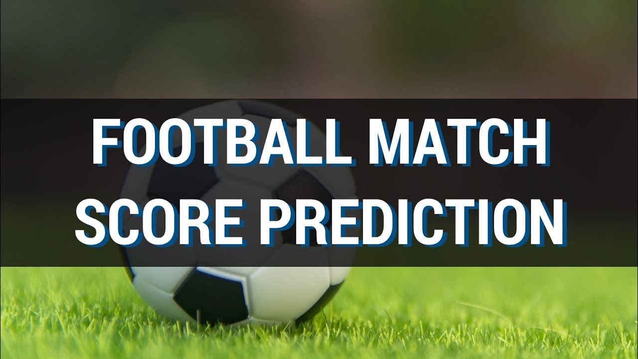Data Science Beginners' Taster: Football Match Score Prediction - YouTube