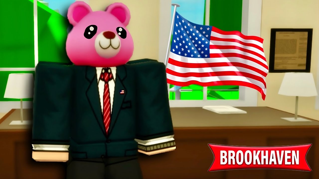 ¡SOY EL PRESIDENTE DE BROOKHAVEN! 🤩 - YouTube