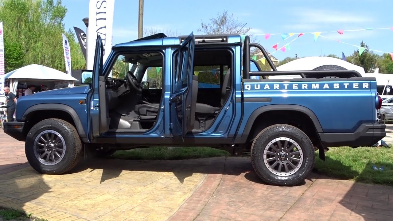 2024 Ineos Grenadier Quartermaster 4x4 Pickup Truck - Interior Exterior ...