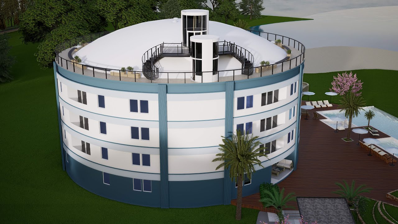 Detailed Tour: Green Dome Living's Multifamily, Silo Style Dome Tower ...