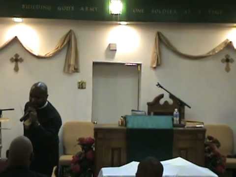 Pastor Brown preaching the first message of 2012 - YouTube