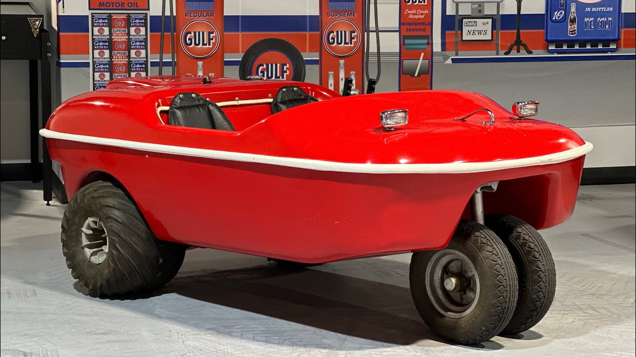 1967 Wheeler Beaver Amphibious ATV - YouTube