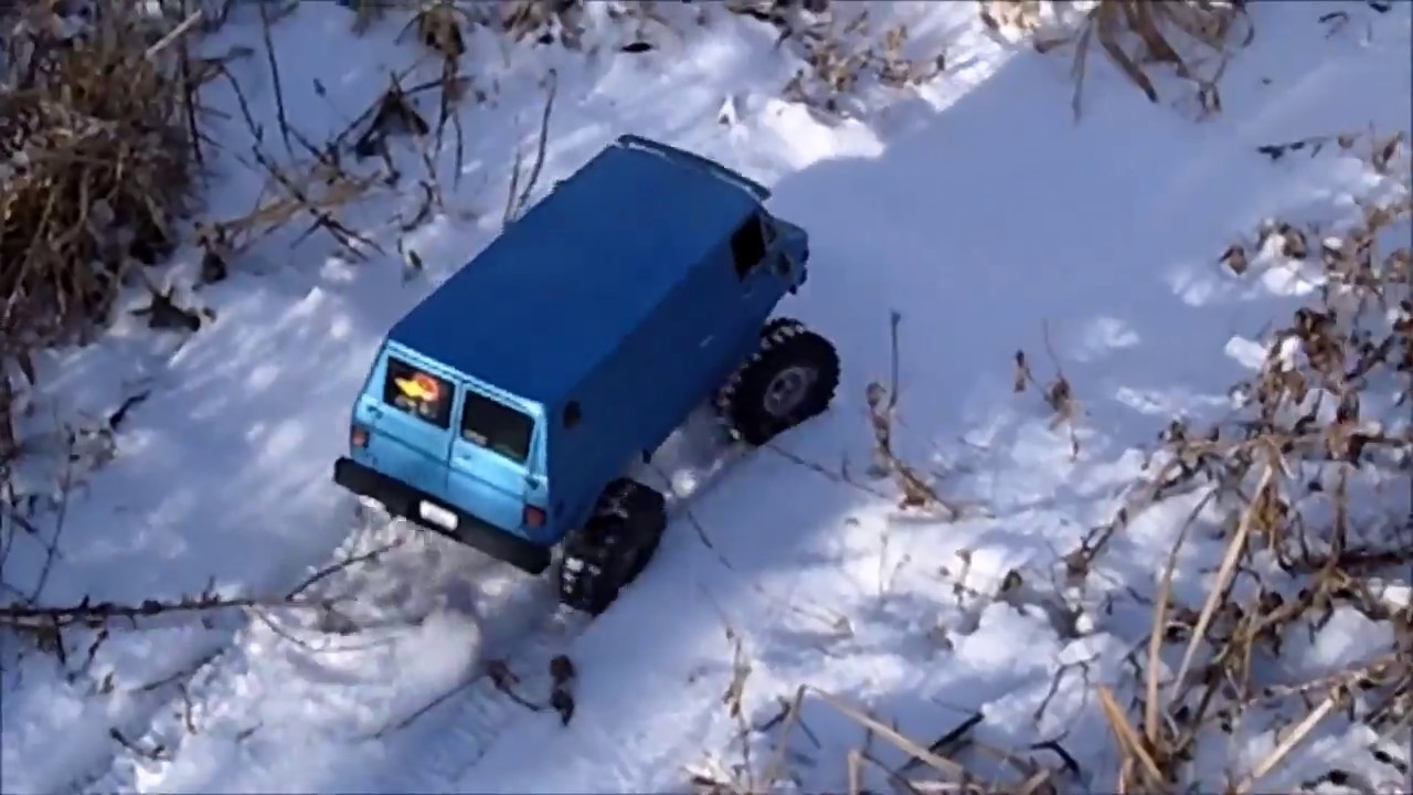 Scale RC 4X4 Chevy Van - YouTube