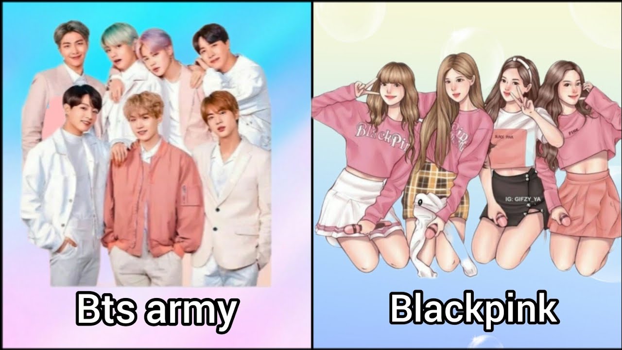Bts army vs Blackpink ||Choose Choose your favourite ||#choose #youtube ...