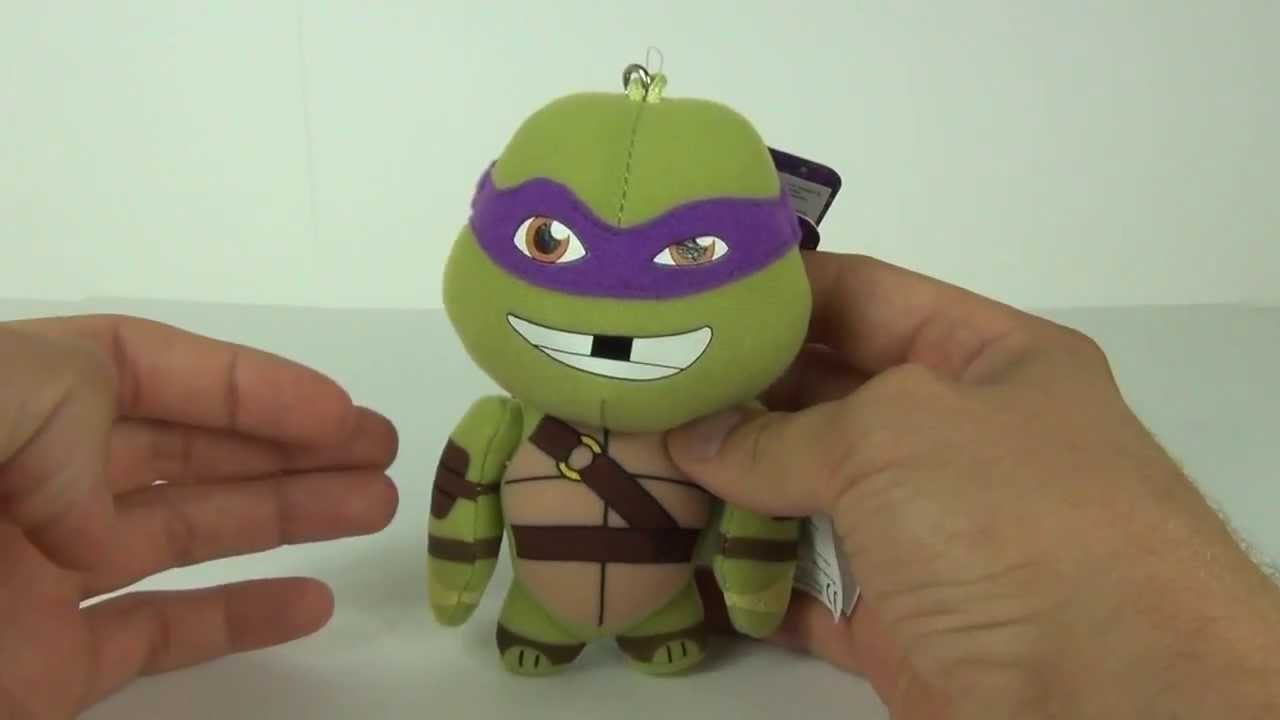 Nickelodeon Teenage Mutant Ninja Turtles Talking Bag Buddies Donatello ...
