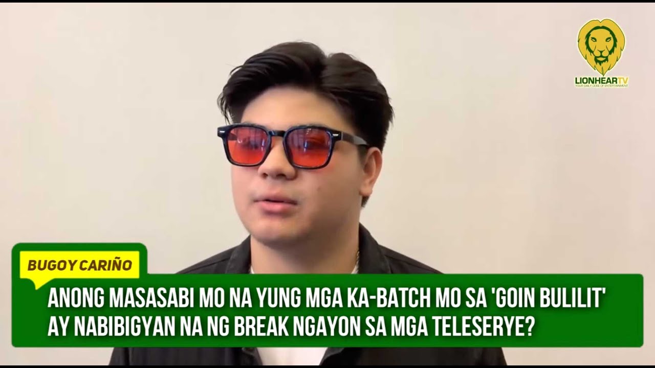 Bugoy Cariño reacts to spotlight being given to his 'Goin' Bulilit ...