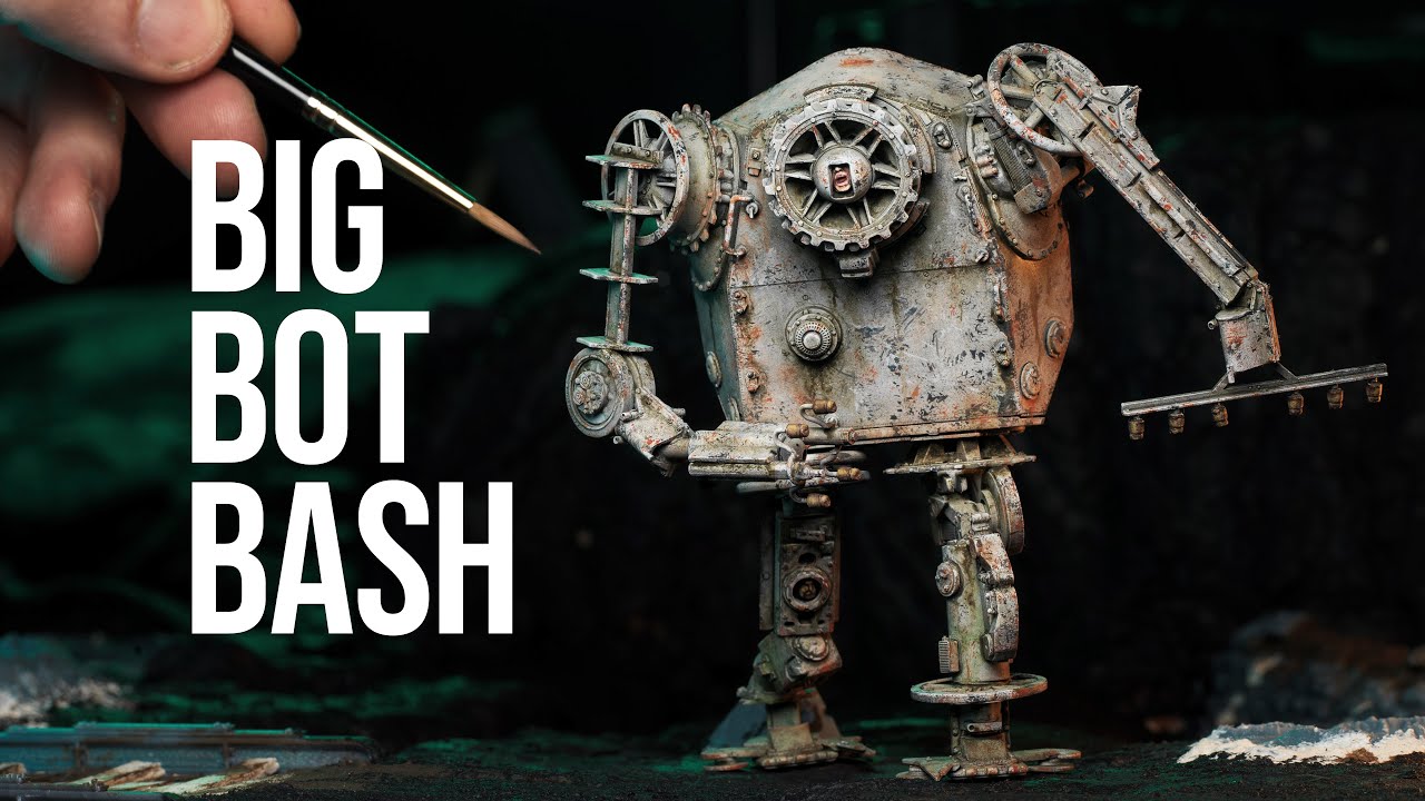 Kitbashing a Grim Dark Robot model - from Scratch - YouTube