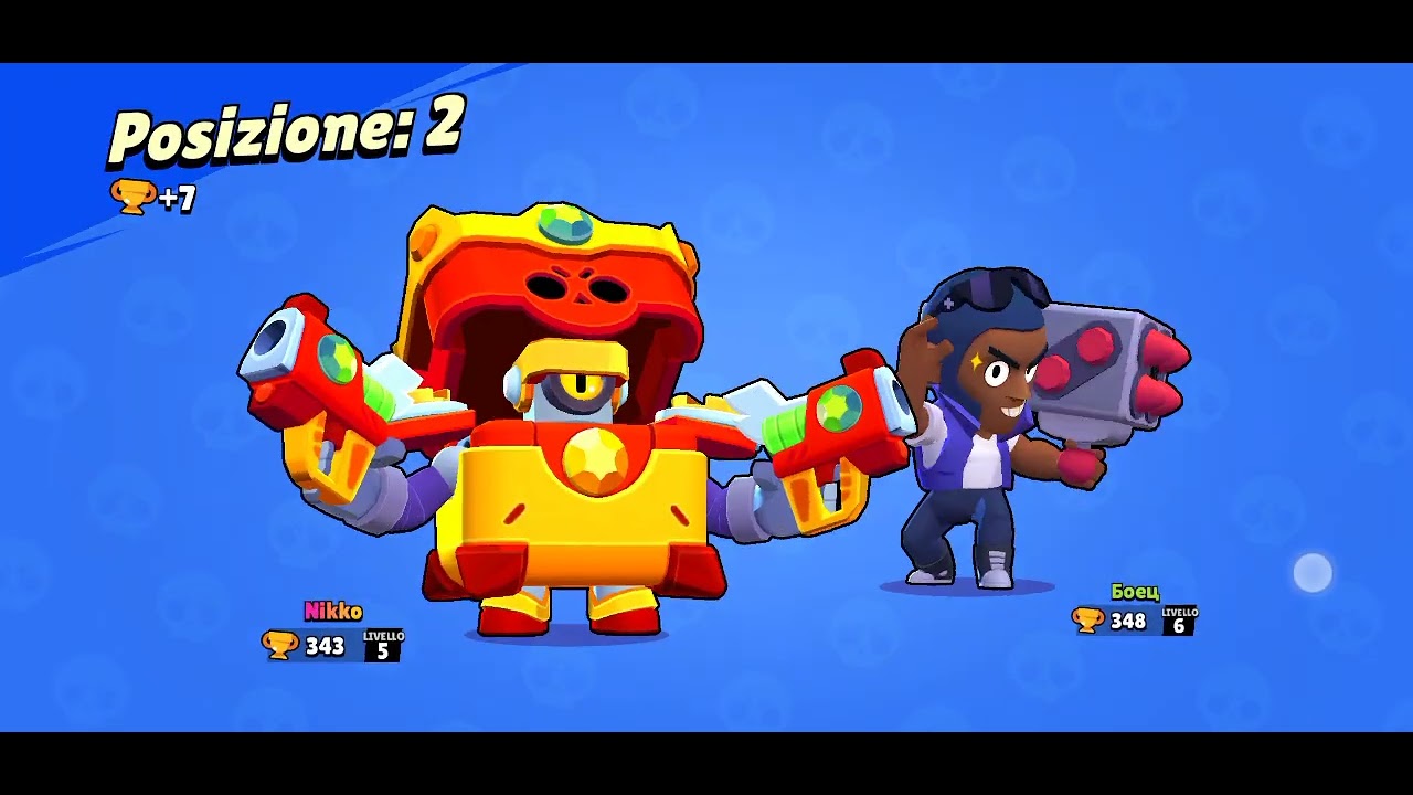 Gameplay a caso con la nuova skin Barryl cassa omega - Brawl Stars ...