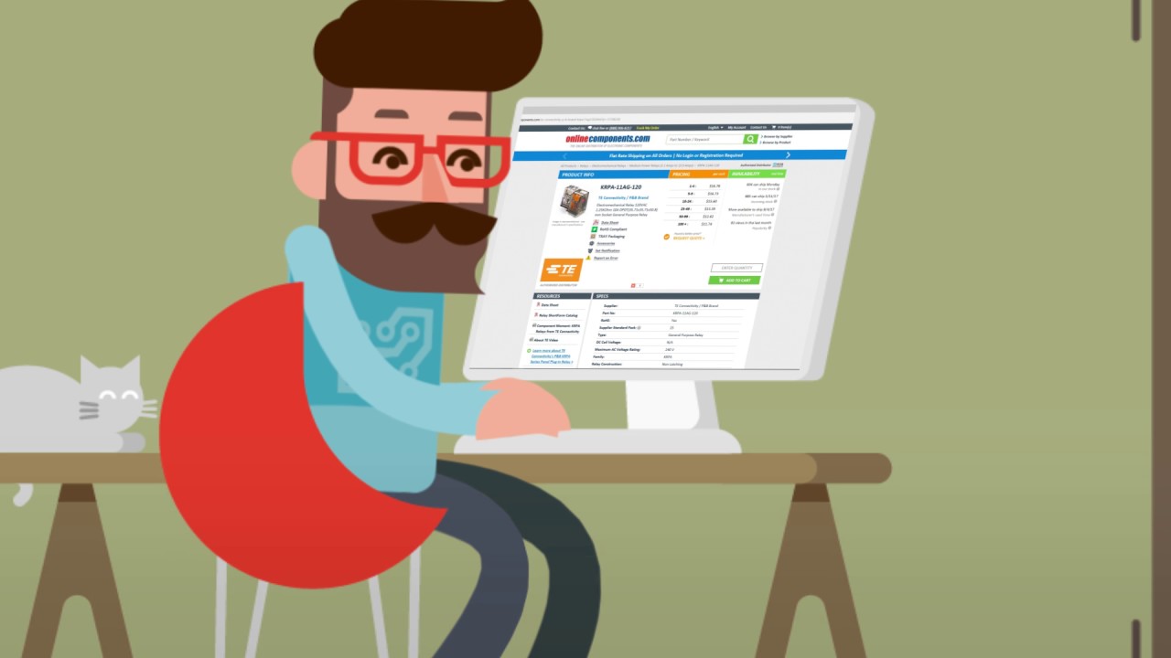 Order with Ease @ Onlinecomponents.com - YouTube