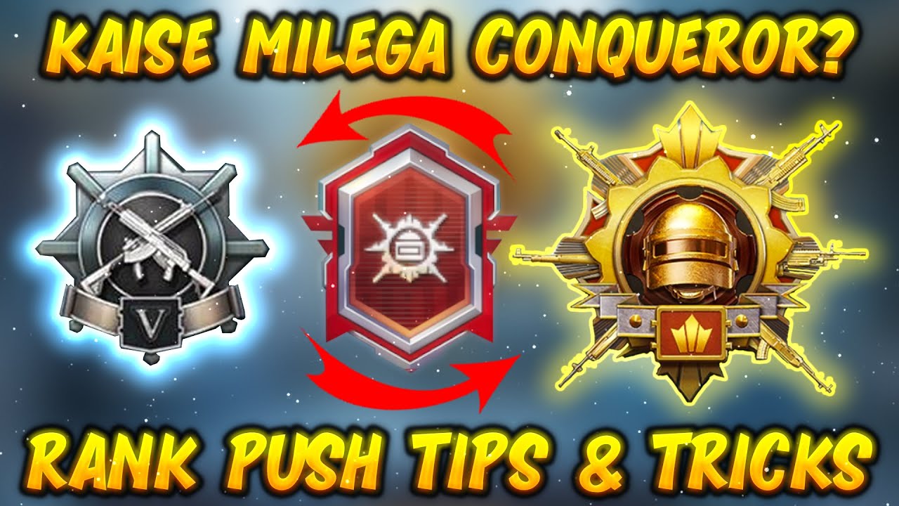 🥵 TOP 20 RANK PUSH TIPS AND TRICKS 😍 BGMI RANK PUSH TIPS AND TRICKS ...
