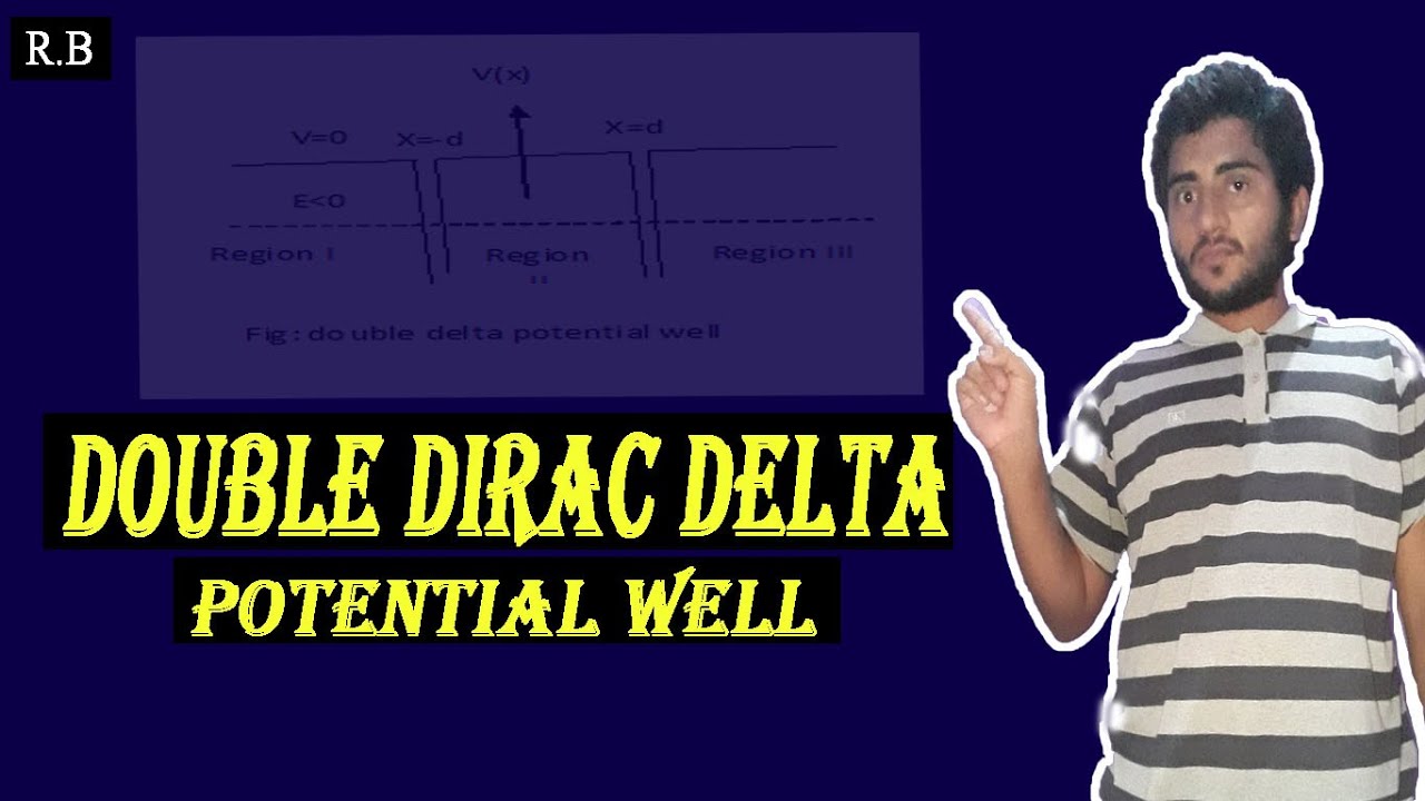 double dirac delta potential well - YouTube