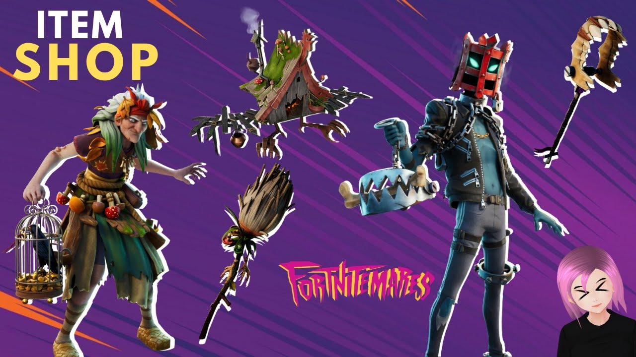 *NEW* BABA YAGA SKIN + HEADLOCK SKIN Fortnite Item Shop Now - YouTube