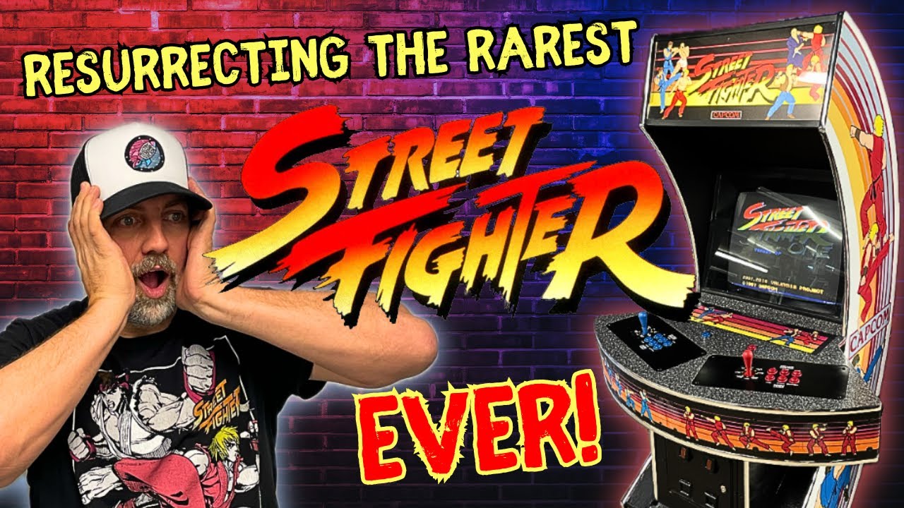 Resurrecting the Rarest Street Fighter Arcade machine EVER! - YouTube