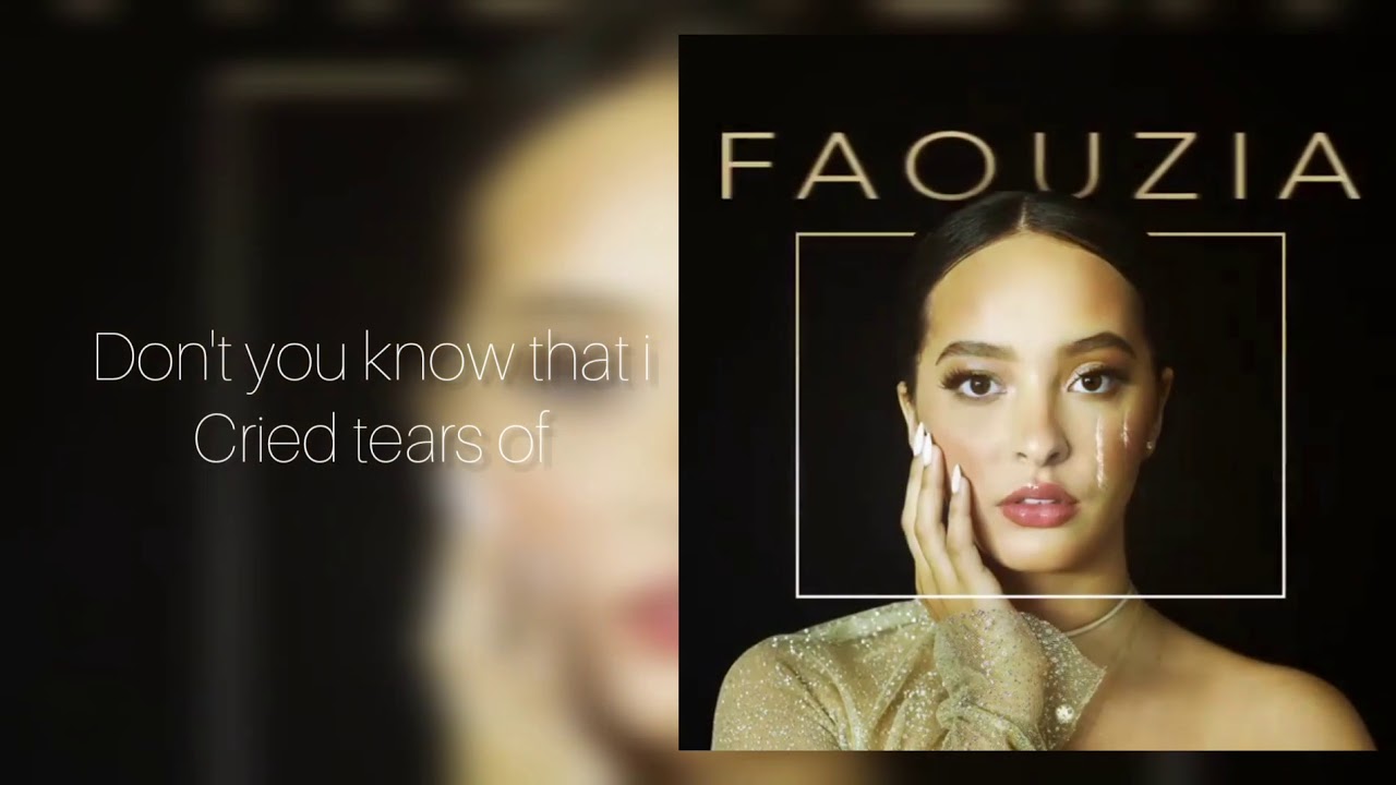Faouzia - Tears of gold (lyric video) - YouTube