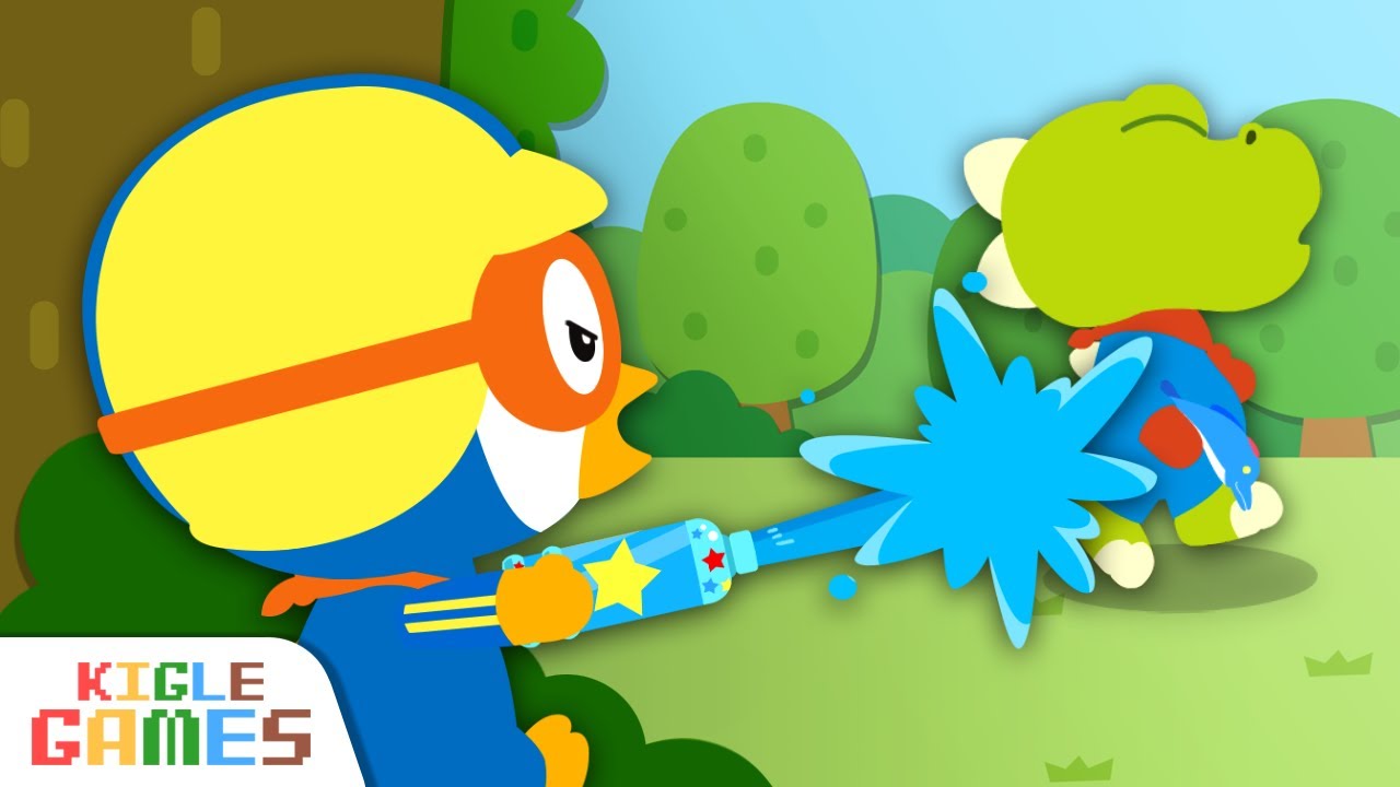 Pororo's Summer vacation Nonstop Play | Pororo the Little Penguin ...