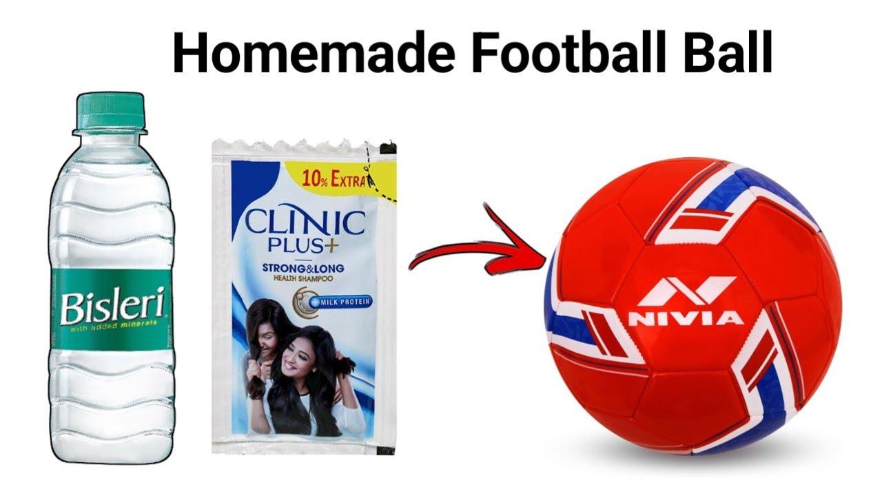 How to Make Football at Home | Homemade Football Making at Home - YouTube