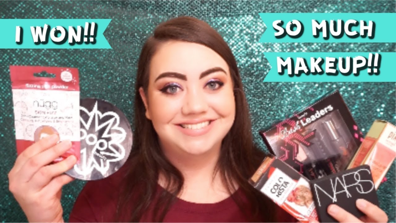 I Won a Madison Miller Giveaway! | HUGE MAKEUP HAUL - YouTube