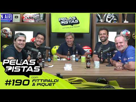 Fittipaldi, Piquet, Barrichello, Átila Abreu e Rafa Suzuki #PelasPistasPodcast 190