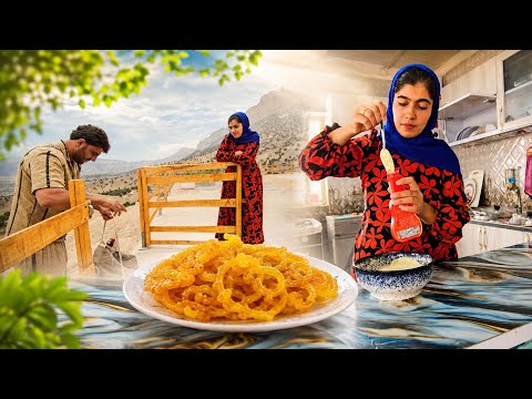 Homemade Zalabia Tutorial in the Mountains & Ali’s Farewell 🥺