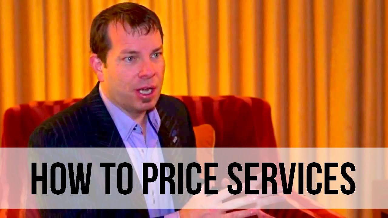 How To Price Services - PREMIUM FEES! - YouTube