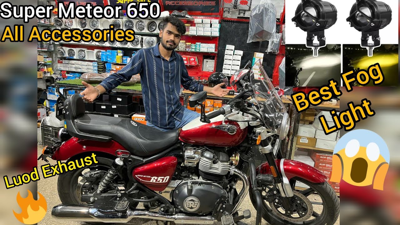 Modified Super Meteor 650 | Super 650 Meteor Modification & Accessories ...