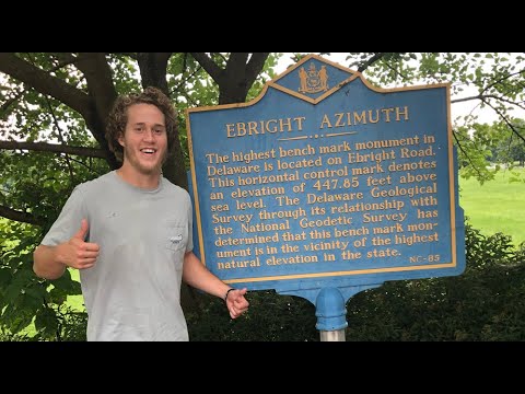 Hiking the Highest Point in Delaware: Ebright Azimuth - YouTube