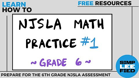 NJSLA Test Prep - YouTube